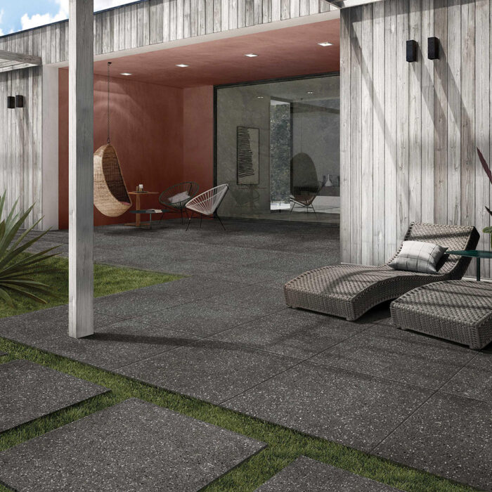 Stoneware Terrazzo Night Sky Pavers | Porcelain Pavers Adelaide